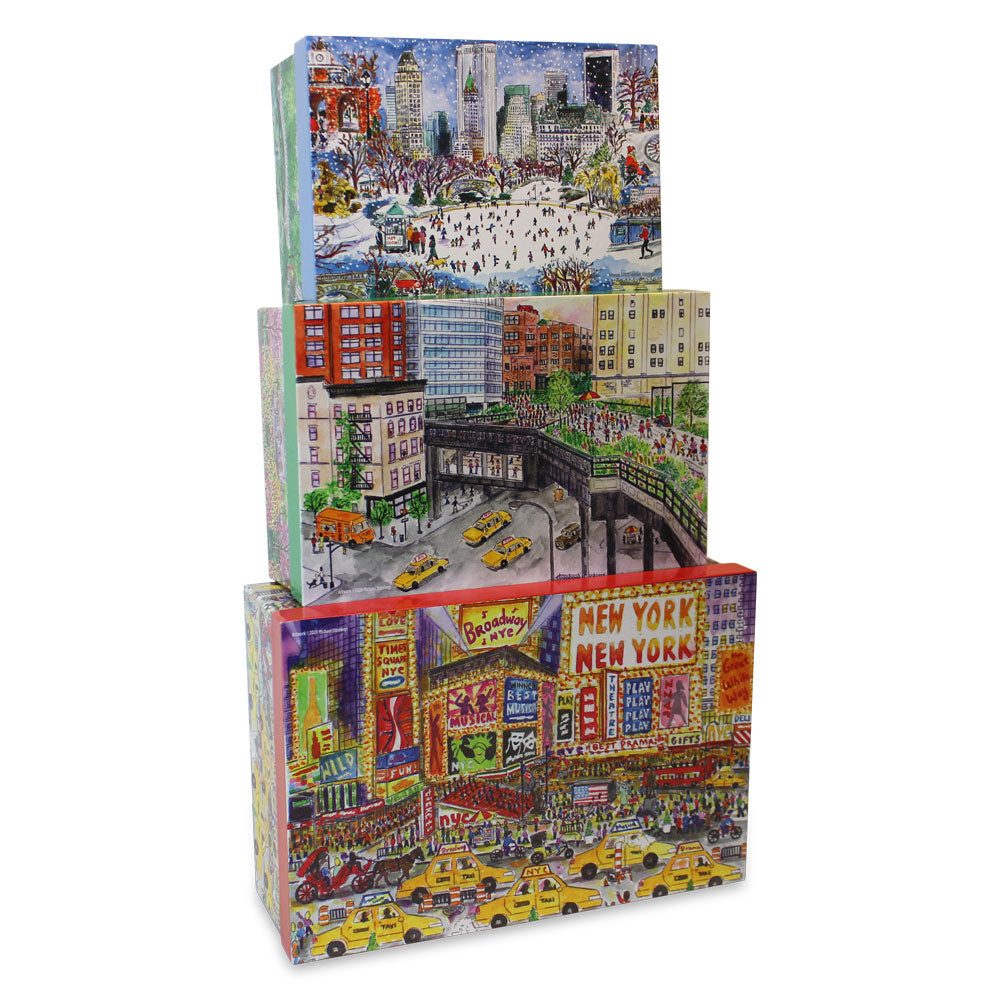 Michael Storrings - New York Boxes Set of 3 – Chelsea Market Baskets