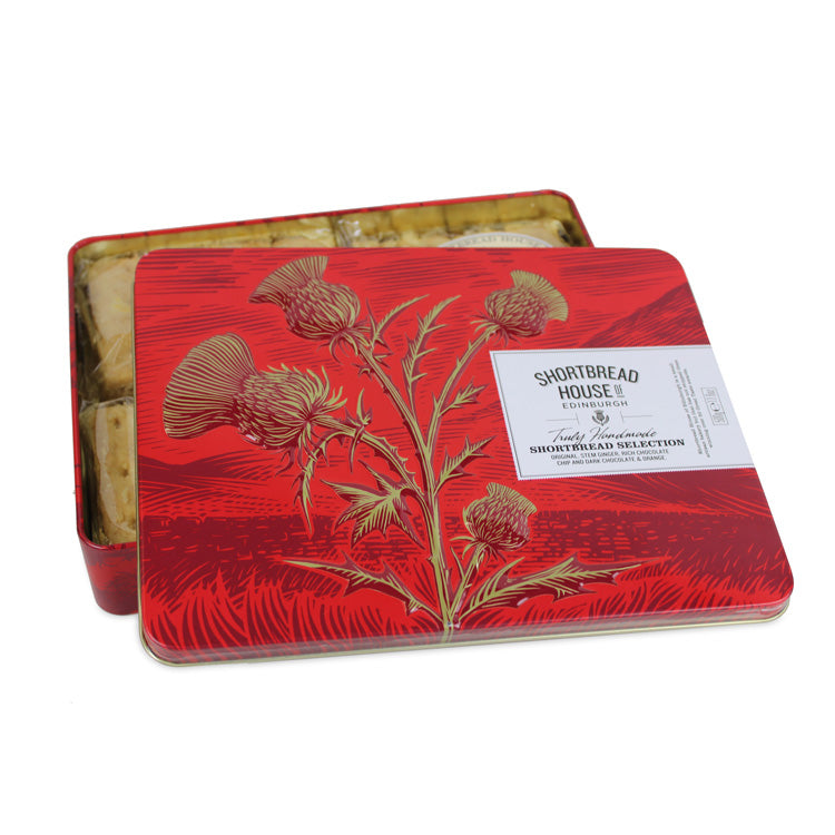 Shortbread House Assortment Red Tin 500g – Chelsea Market Baskets