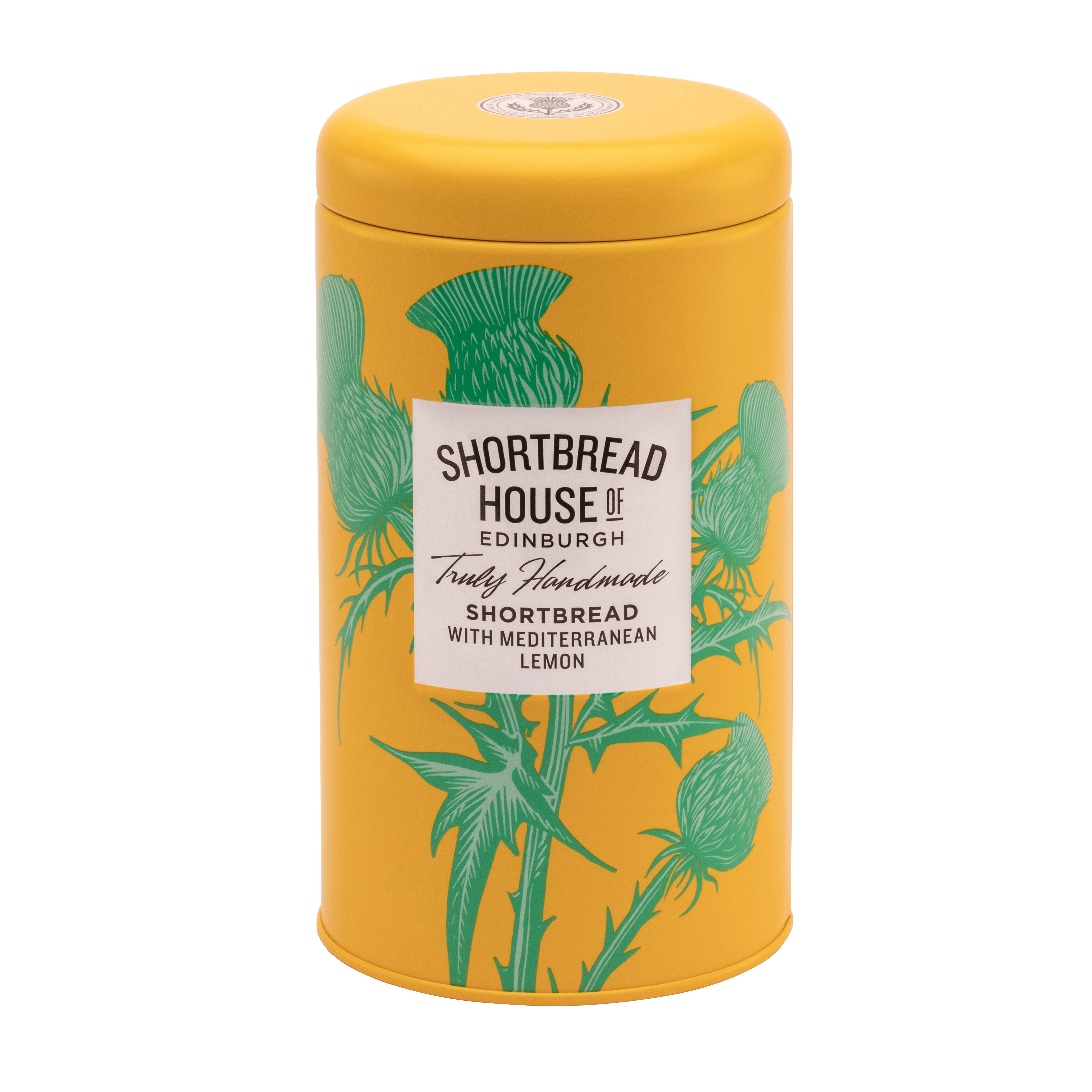 Shortbread House Mediterranean Lemon Biscuit Tin 140g – Chelsea Market ...