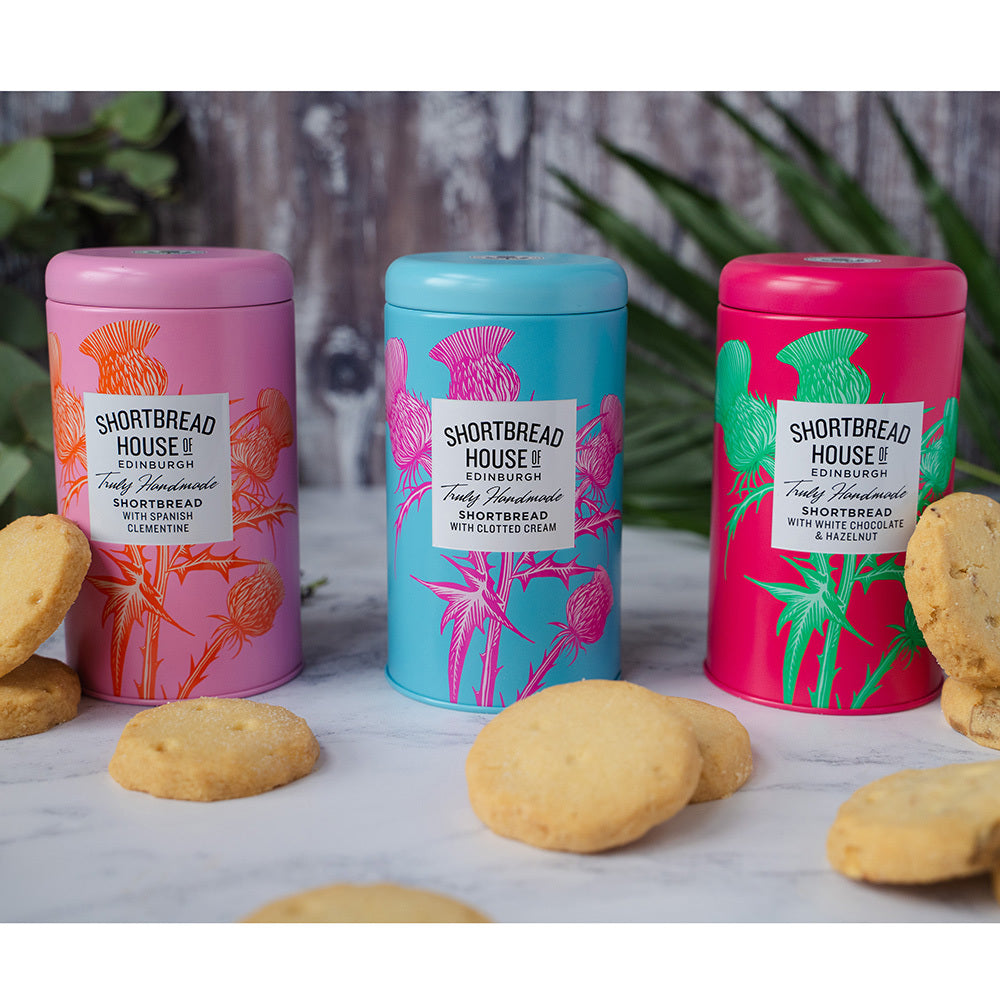 Shortbread House Tin With Hazelnut & White Chocolate 140g – Chelsea ...